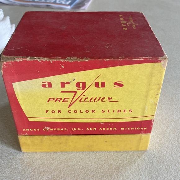 Argus | Cameras, Photo & Video | Vintage Argus Previewer For Color ...